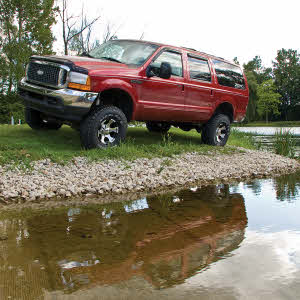 2000-05 Excursion 4wd 4 inch lift kit